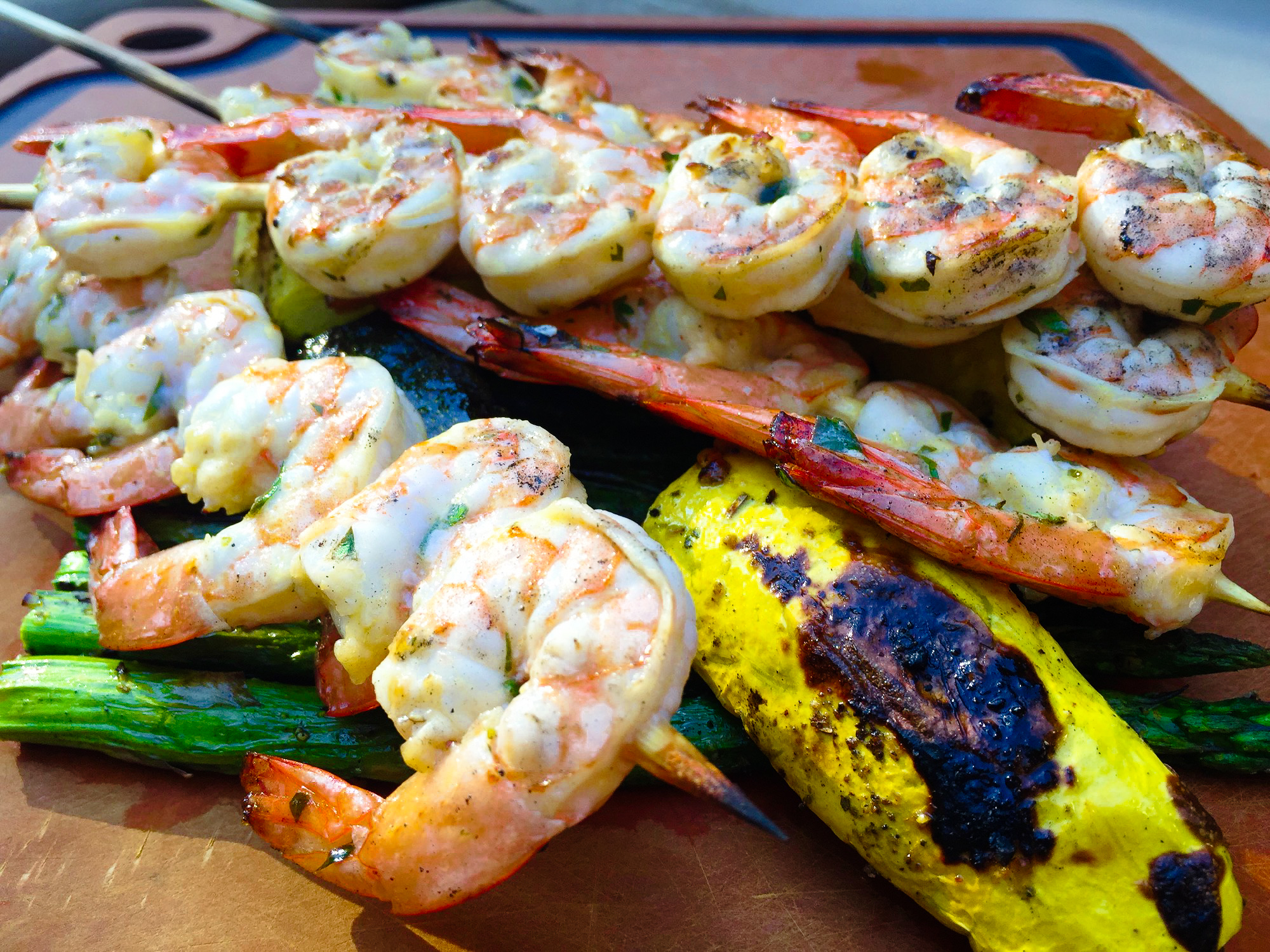 Lemon Grilled Shrimp - Cooking Sessions